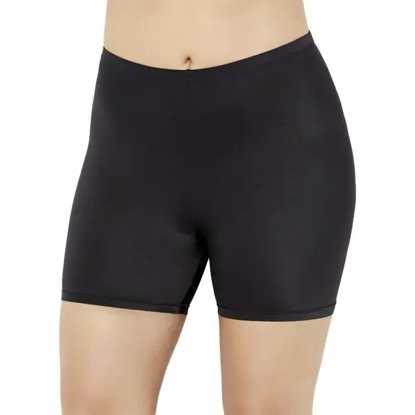 SWIMSUITS FOR ALL Chlorine Resistant Swim Bike Short - Black