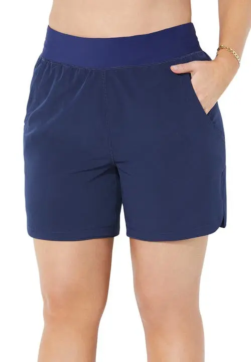 SWIMSUITS FOR ALL Quick-dry Swim Short - Navy