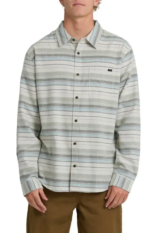BILLABONG Coastline Cotton Flannel Button-up Shirt