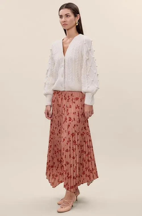 Rebecca Taylor Celeste Tea Length Skirt