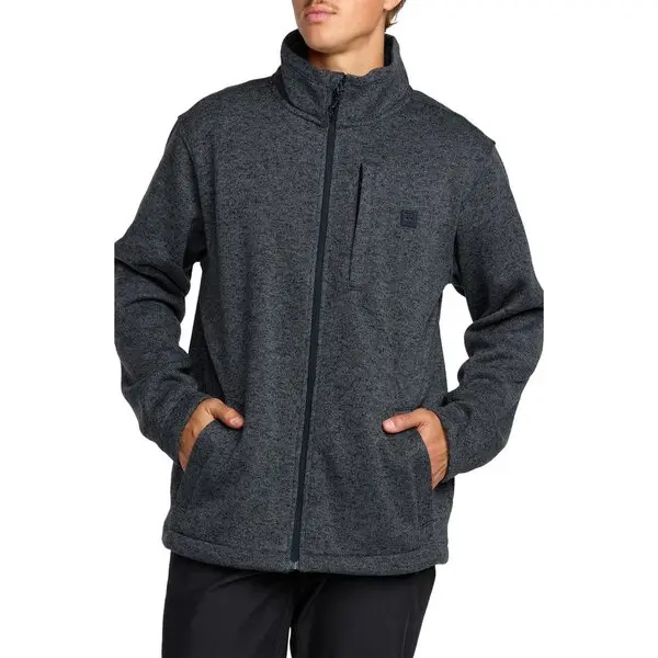BILLABONG Boundary Fleece Zip Jacket - Navy