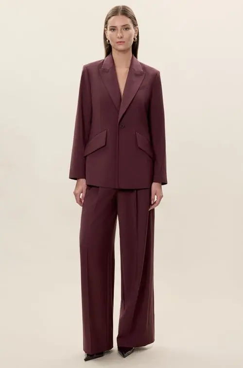Rebecca Taylor Stevie Pant - Plum