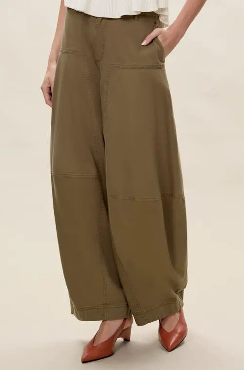 Rebecca Taylor Edith Garment Dyed Jean - Olive