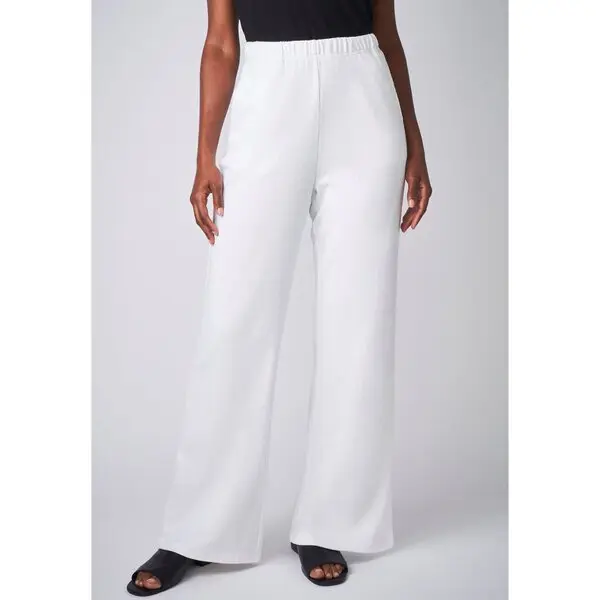 JESSICA LONDON Soft Ease Wide Leg Pant - Dark Sapphire