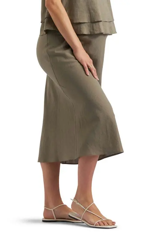RIPE MATERNITY Debbie Linen Skirt