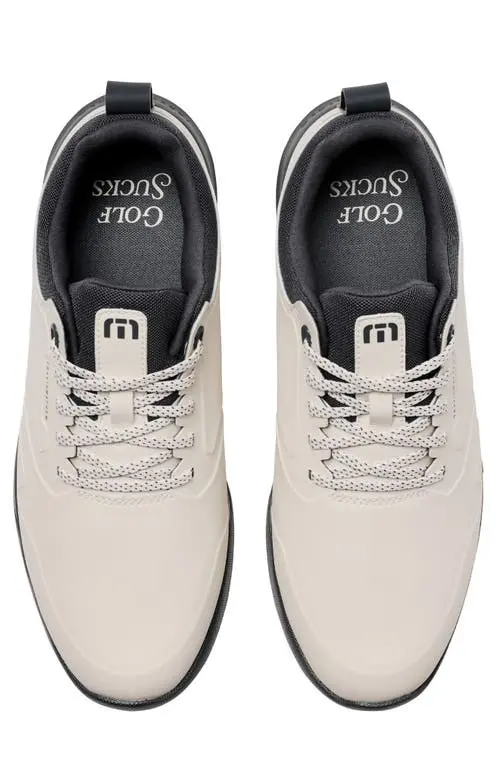 Travis Mathew The Daily Pro Hybrid Golf Shoe - Birch/ebony