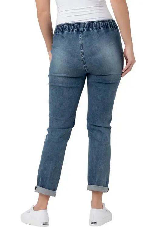 RIPE MATERNITY Denim Jogger - Blue