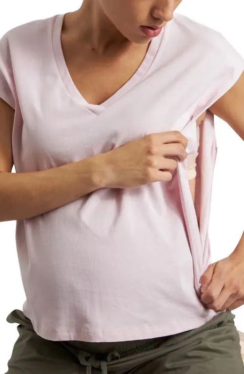 RIPE MATERNITY Marly Zip Nursing Tee