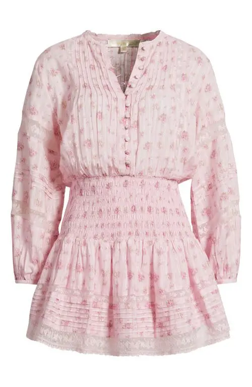 LoveShackFancy Janis Long Sleeve Mini Dress