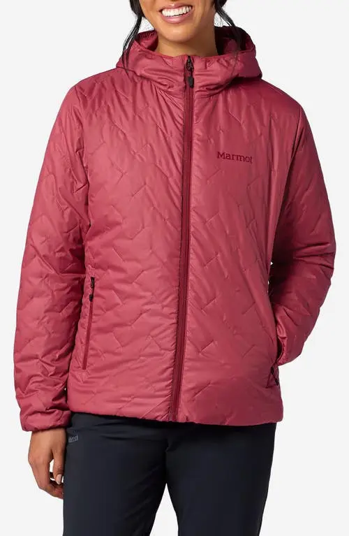 MARMOT Monoquilt Hooded Jacket - Dried Rose