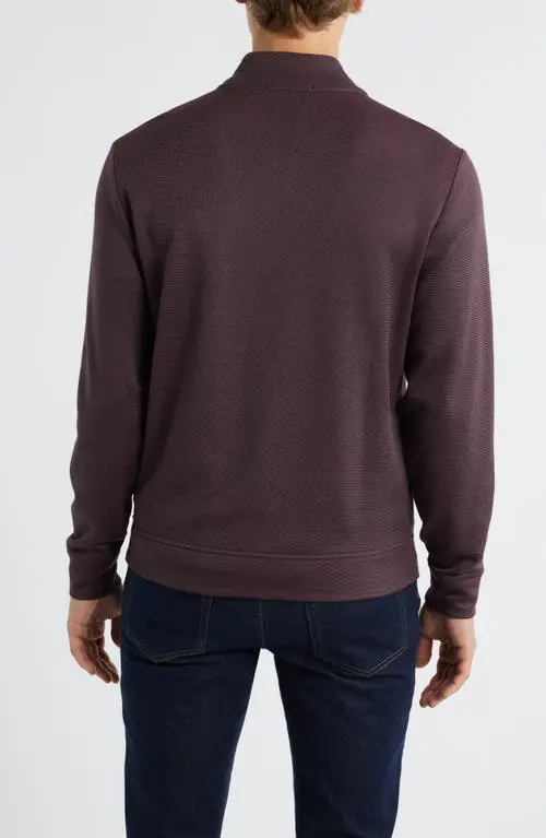 Robert Barakett Quarter Zip Piqué Pullover