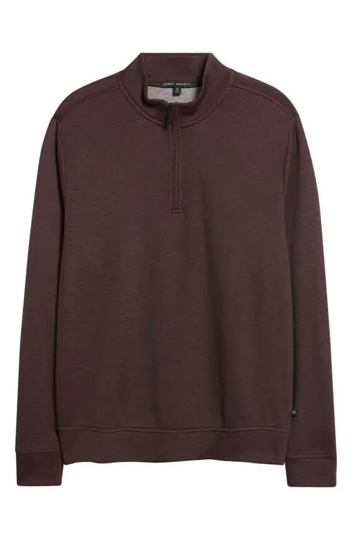Robert Barakett Quarter Zip Piqué Pullover