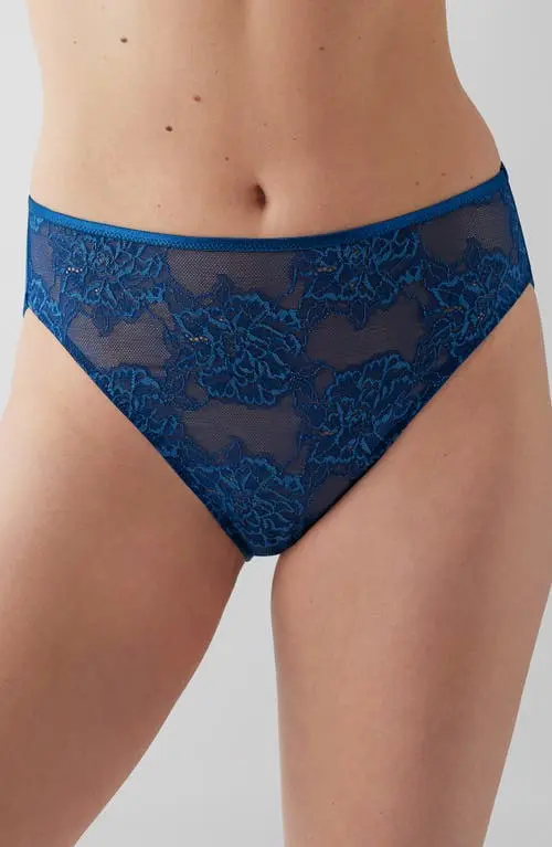 Wacoal Full Bloom High Cut Panties - Poseidon