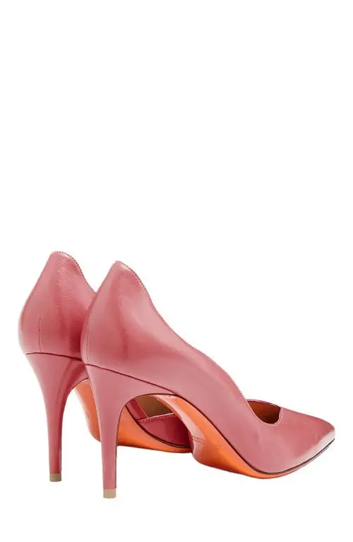 Santoni Nappa Leather High-heel Pumps