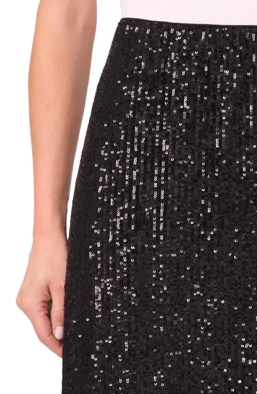 CECE DUPRAZ Sequin Pencil Skirt