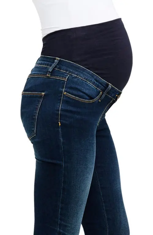 RIPE MATERNITY Rebel Skinny Leg Denim Jeggings - Indigo