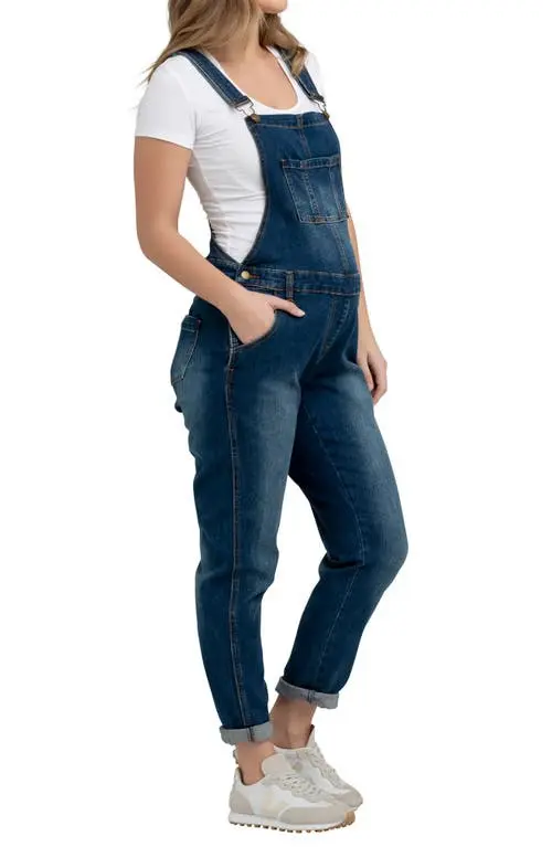 RIPE MATERNITY Denim Overalls - Indigo
