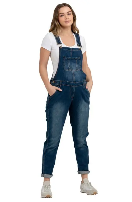RIPE MATERNITY Denim Overalls - Indigo