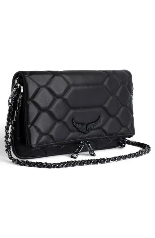 Zadig&Voltaire Rock X-large Scaled Crossbody Bag