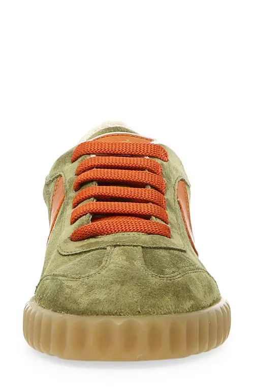 VOILE BLANCHE Ines Suede Sneakers - Musk Green