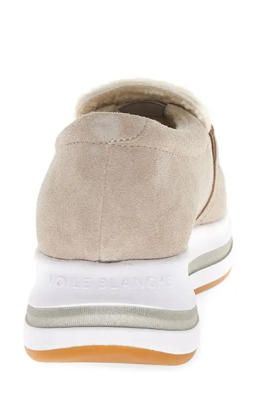 VOILE BLANCHE Merry Genuine Shearling Loafer