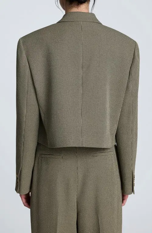 KENNETH COLE Crop Boyfriend Suit Jacket