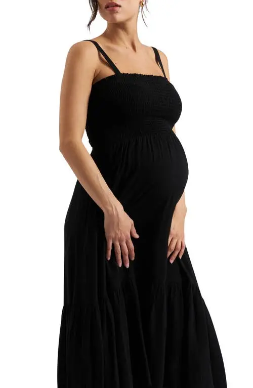 RIPE MATERNITY Blair Shirred Dress