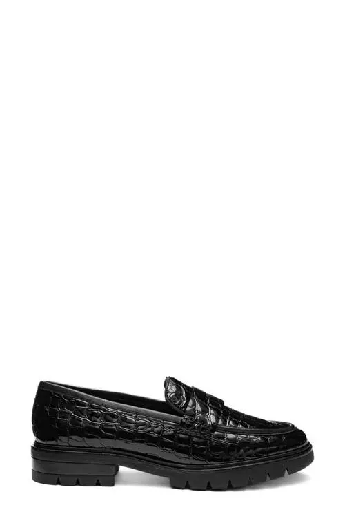 ARA Crescent Lug Penny Loafer