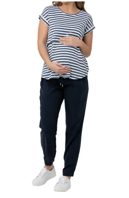 RIPE MATERNITY Off Duty Joggers - Navy