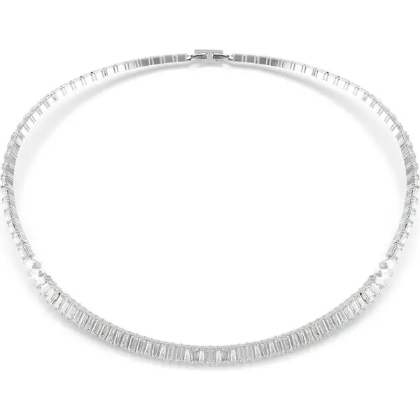 SWAROVSKI Matrix Necklace - Rhodium/white