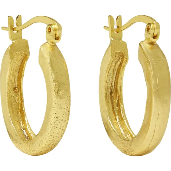 OTTOMAN HANDS Caprice Hoop Earrings - Brass