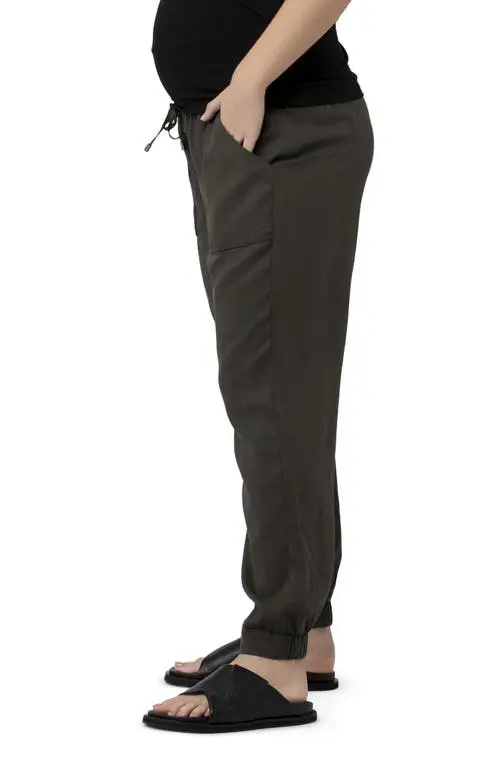 RIPE MATERNITY Tencel Cargo Pant - Olive