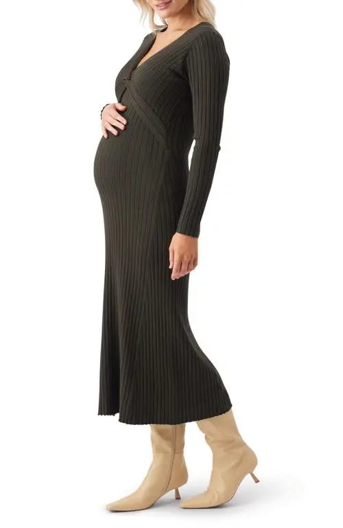RIPE MATERNITY Remi Knit Nursing Dress