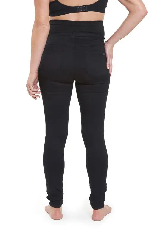 RIPE MATERNITY Rebel Skinny Leg Maternity Denim Jeggings - Black