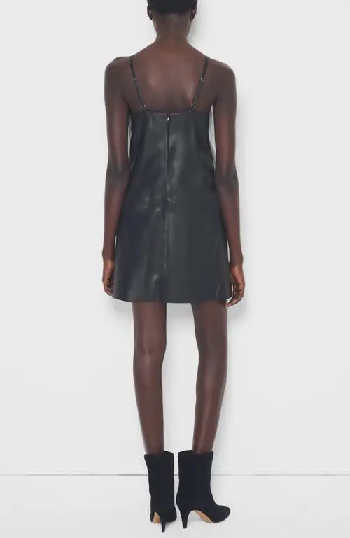 AS By DF Ryder Upcycled Leather Mini Dress