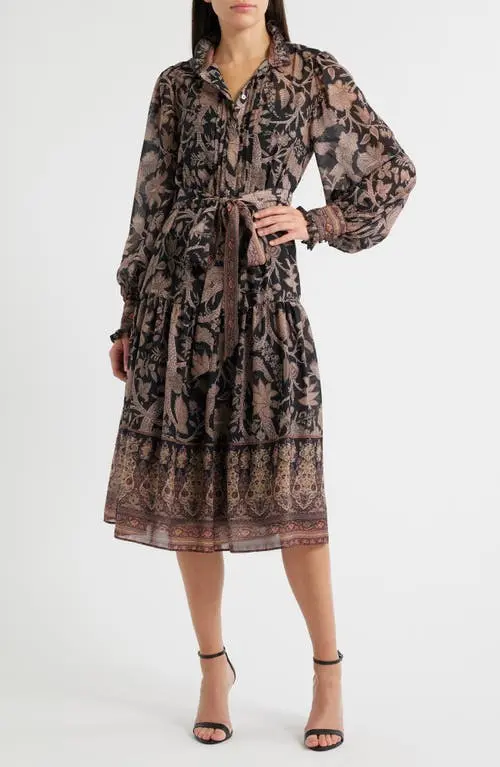 Kobi Halperin Moses Mixed Print Dress