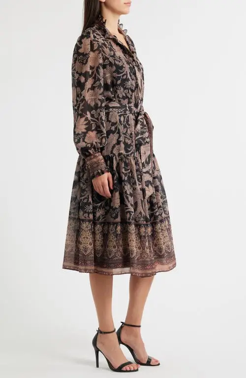 Kobi Halperin Moses Mixed Print Dress