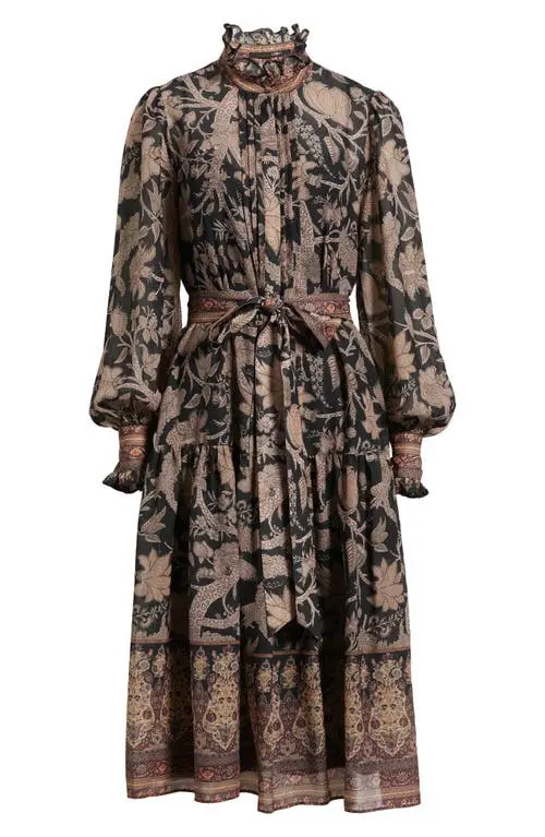 Kobi Halperin Moses Mixed Print Dress