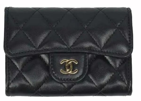 Chanel Classic Card Holder - Black (ap0214)