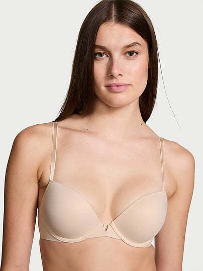 Victoria's Secret Love Cloud Smooth Push-up Bra - Beige