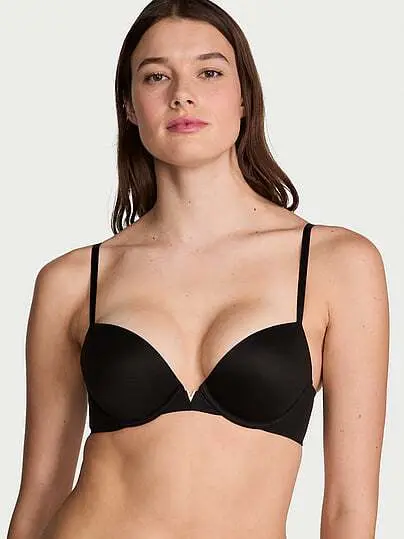 Victoria's Secret Love Cloud Smooth Push-up Bra - Black
