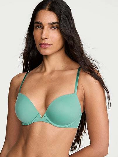 Victoria's Secret Love Cloud Smooth Push-up Bra - Blue