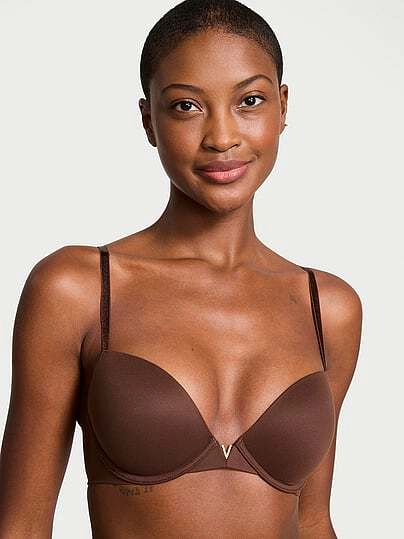Victoria's Secret Love Cloud Smooth Push-up Bra - Brown