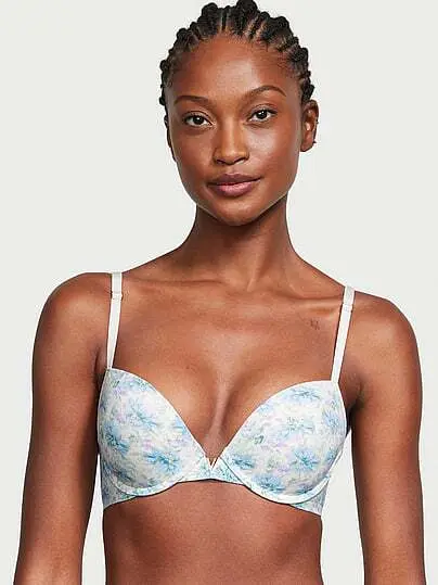 Victoria's Secret Love Cloud Smooth Push-up Bra - Floral