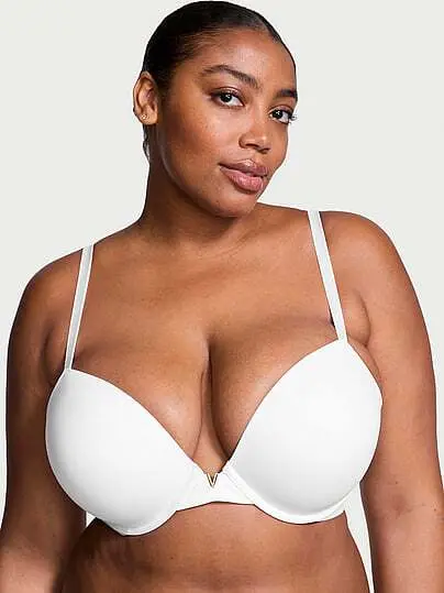 Victoria's Secret Love Cloud Smooth Push-up Bra - White,ivory