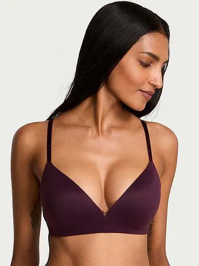 Victoria's Secret Love Cloud Wireless Push-up Bra - Purple