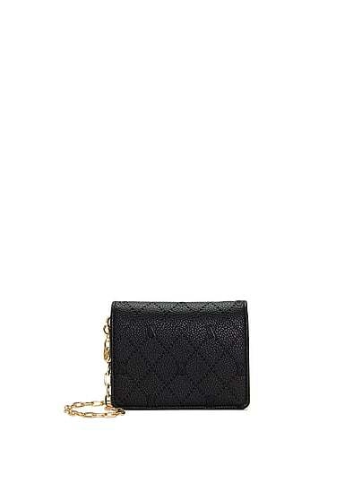 Victoria's Secret Convertible Chain Wallet - Black