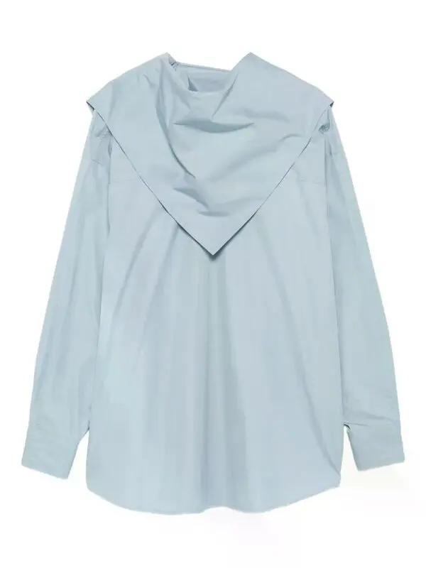 AMI Paris High-neck Shirt - Blue