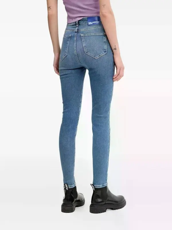 Karl Lagerfeld High-waisted Jeans