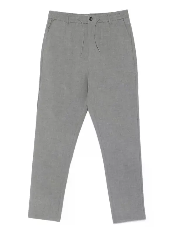 LES DEUX Drawstring Waist Straight-leg Trousers